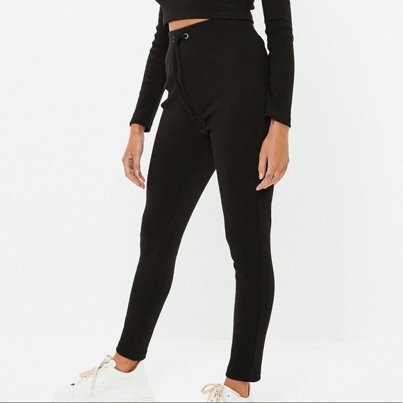 Missguided | Pants & Jumpsuits | Missguided Ribbed Jogger | Poshmark